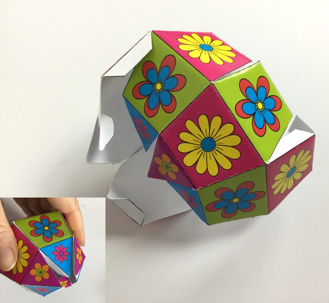 Tutorial: Make a DIY Folded Paper Ornament (With Free Template) - Make ...