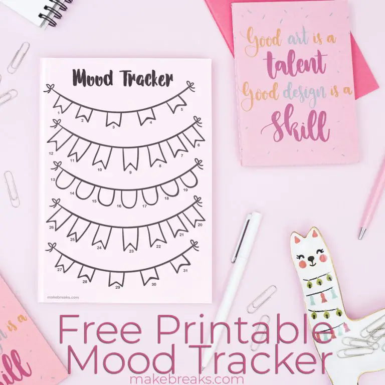 Free Planner Printables Archives - Make Breaks