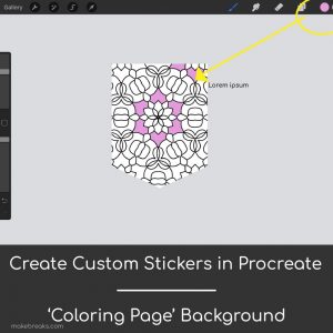 Make Custom Planner Stickers in Procreate - Procreate 5 Tutorial - Make ...