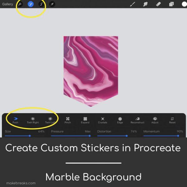 Make Custom Planner Stickers in Procreate - Procreate 5 Tutorial - Make ...