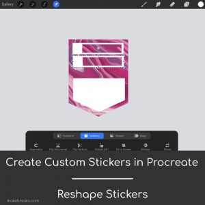 Make Custom Planner Stickers in Procreate - Procreate 5 Tutorial - Make Breaks