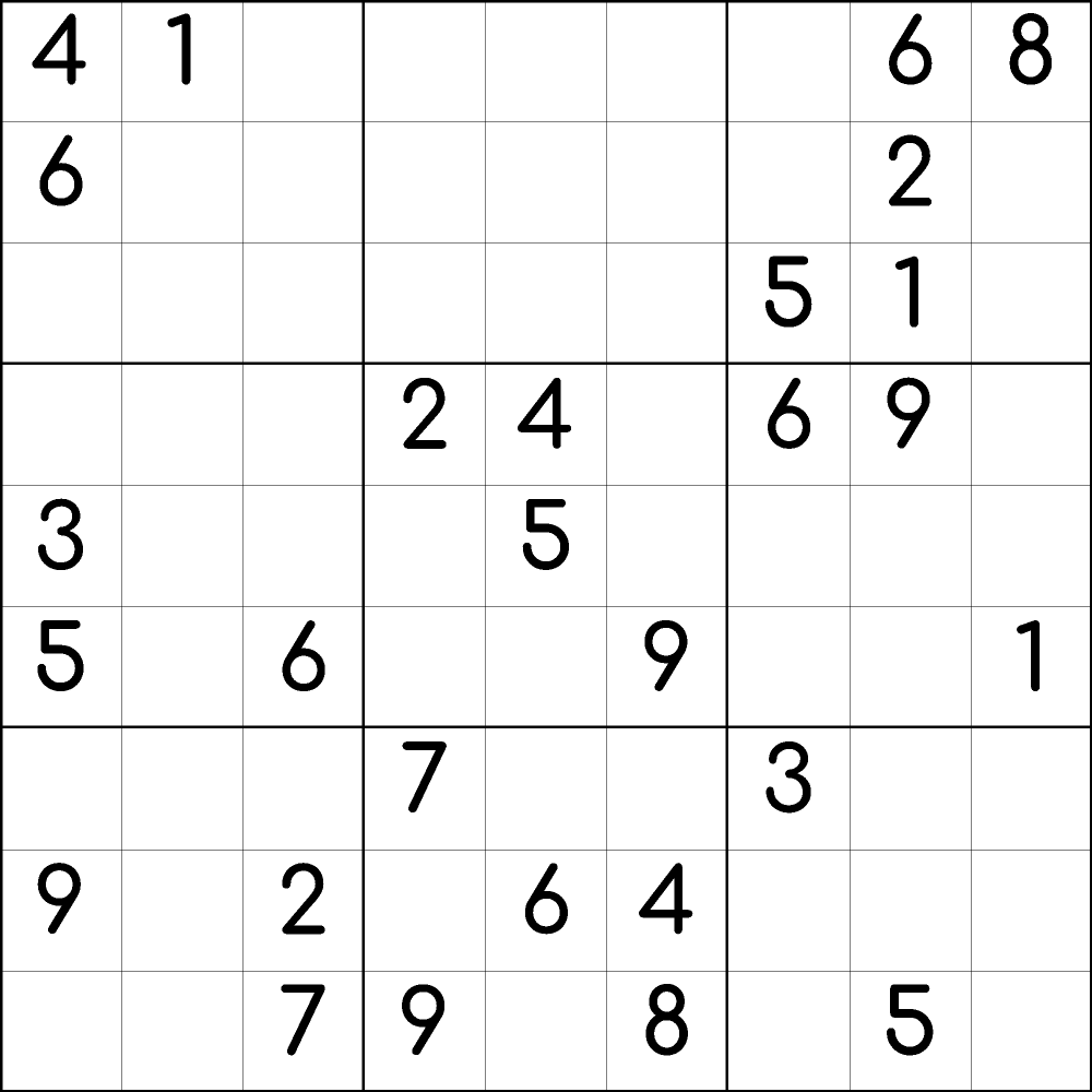 Printable Sudoku Puzzles Medium Printable World Holiday